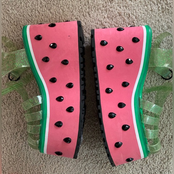 Sugar Thrillz | Shoes | Sugar Thrillz Watermelon Platform Flatform ...